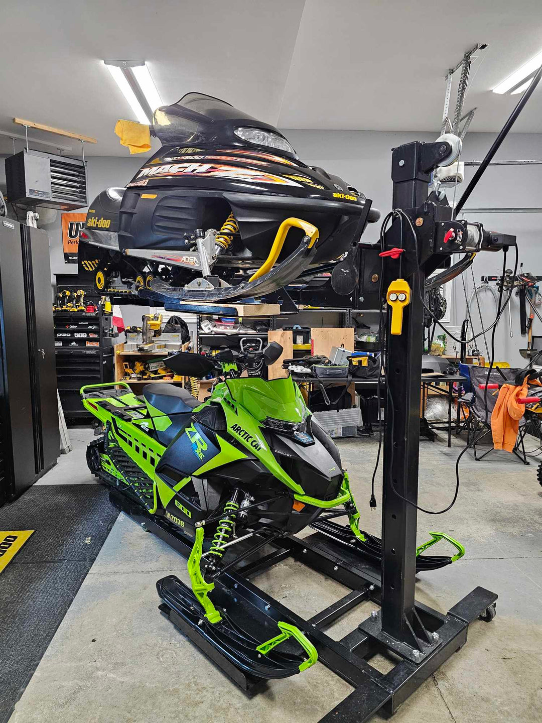 PowerLift Snowmobile and ATV Hoist – Sledaddicz